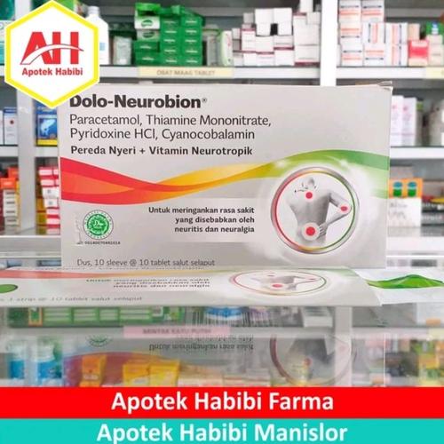 Jual DOLO NEUROBION DOLONEUROBION NEUROBION 1 STRIP ISI 10 TABLET ...