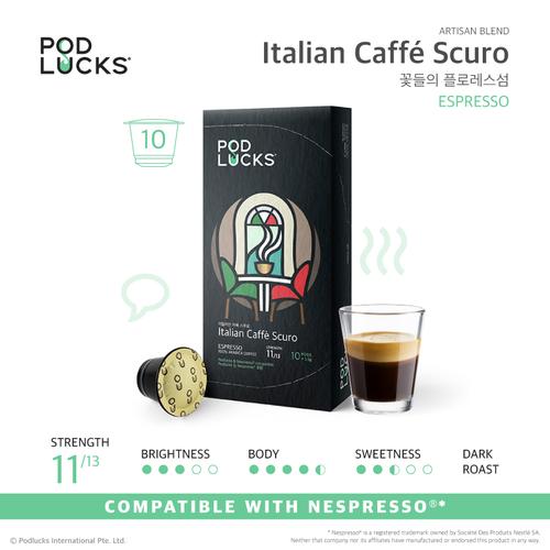 Jual Podlucks Italian Caffé Scuro Capsule Coffee - Kab. Sidoarjo - Podlucks Official Surabaya ...