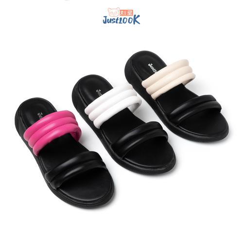 Jual JustLook LK Beatrix Wedges Sandal - Sandal Selip Wanita - Sandal ...