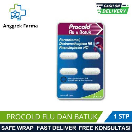 Jual PROCOLD FLU & BATUK TAB 6S/OBAT BATUK DAN PILEK TABLET - Kota ...