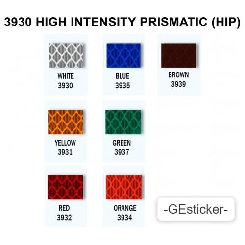 Jual 3M HIP HIGH INTENSITY PRISMATIC REFLECTIVE 120x100 Scotchlite ...