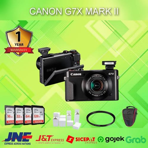 Jual Camera Canon G7x Mark II / Canon G7x Mark II / G7x Mark II - RESMI ...