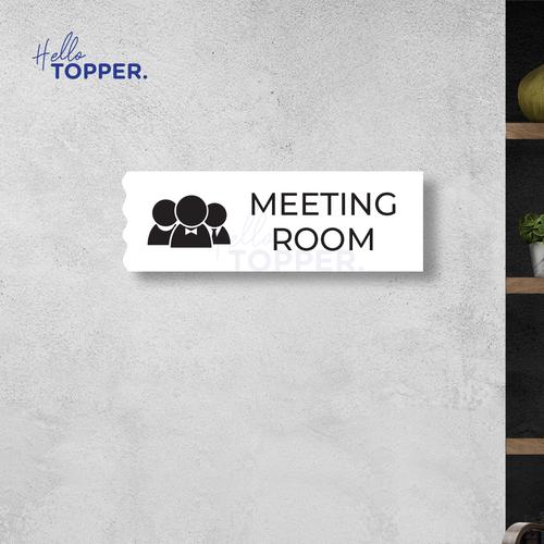 Jual Sign Akrilik Signage Tulisan Acrylic Papan Curly Style - Meeting ...