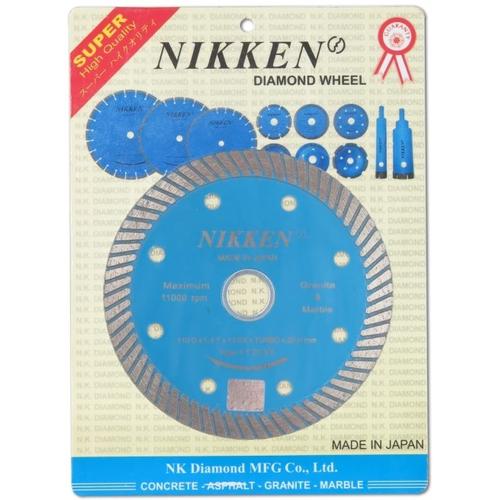 Jual NIKKEN DIAMOND WHEEL 4 INCH TURBO ST - MATA POTONG BETON GRANIT ...