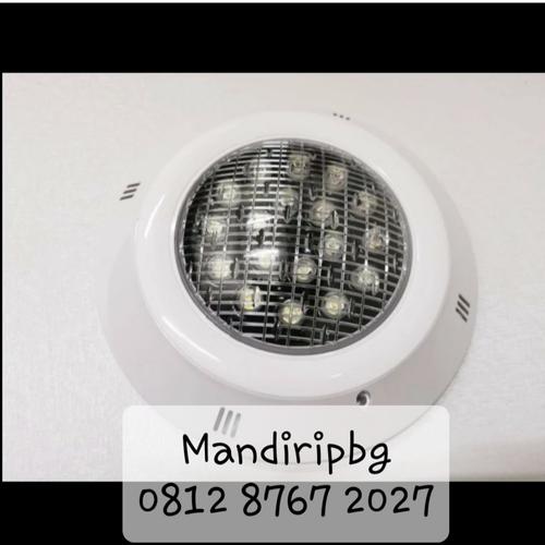 Jual LAMPU KOLAM RENANG LED UNDERWATER 18 WATT 18 MATA SWIMMING POOL ...