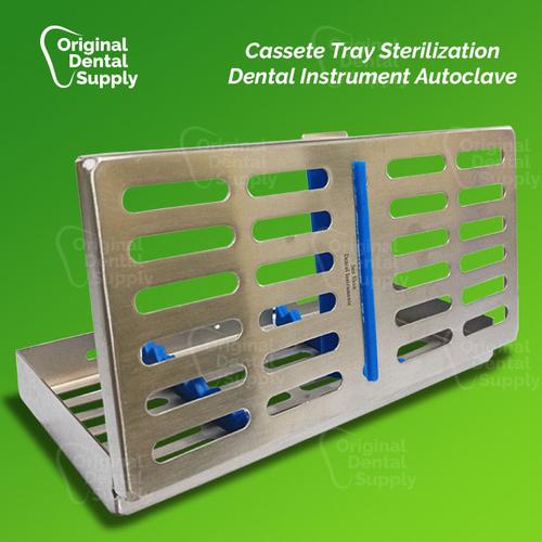 Jual Cassete tray sterilization dental instrument autoclave isi 7 piece ...