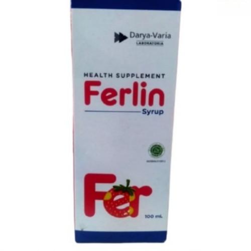 Jual FERLIN SIRUP 100 ML ZAT BESI + VITAMIN ANAK - Kota Denpasar ...