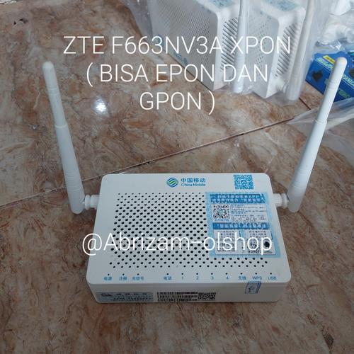 Jual ONT F663NV3A XPON ( BISA EPON DAN GPON ) SECOND - Dengan Adaptor ...