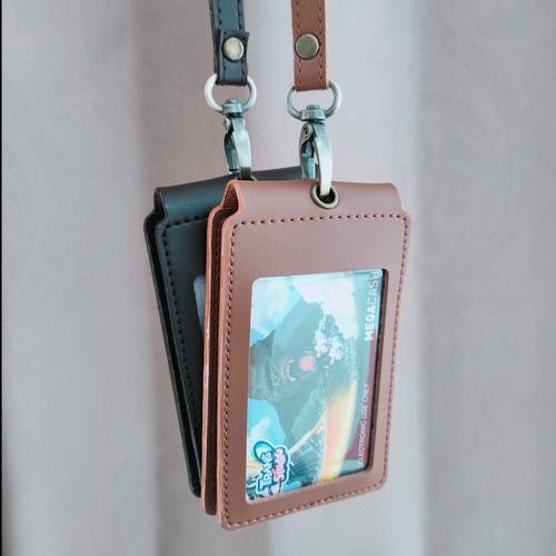 Promo Name Tag ID Card Holder Kulit Lanyard Harga Terjangkau ...