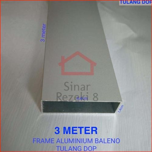 Jual Frame Aluminium Tulang Doff Pasir Profil Lis Lemari Kitchen Set ...