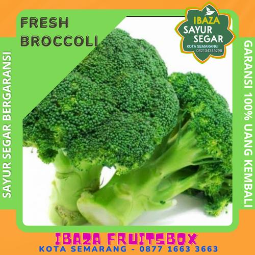 Promo Sayur Brokoli Sayur Segar IBAZA fruitsBOX - 1000 gram - Kota ...