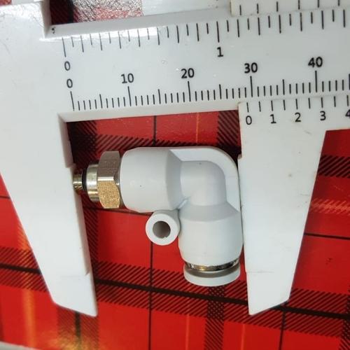Jual FITTING ELBOW ANGIN WHITE BPL 4-M5 SELANG 4MM DRAT 5MM - Jakarta Barat - RAJA PNEUMATIC ...