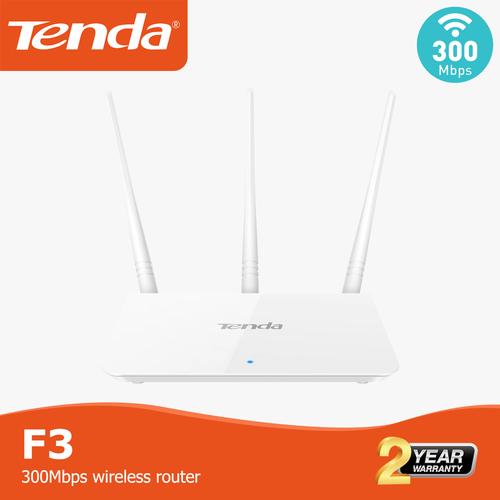 Promo Tenda F3 300Mbps Easy Setup Router - Kab. Tangerang - Tenda ...