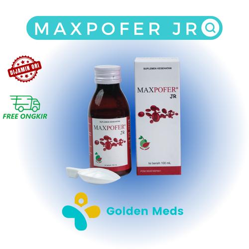 Jual Maxpofer Jr Sirup | Syrup Suplemen Zat Besi Anak-Anak | Rasa Jambu ...