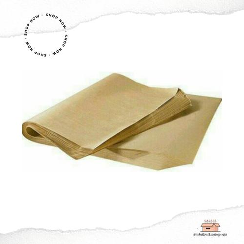 Jual WRAPPING PAPER COKLAT / KERTAS BUNGKUS / KERTAS KADO / KERTAS ...
