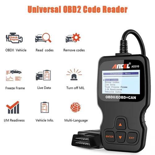 Jual Code Reader Car Auto Scan Fix Tool Mobil OBD2 OBD 2 EOBD CAN ...