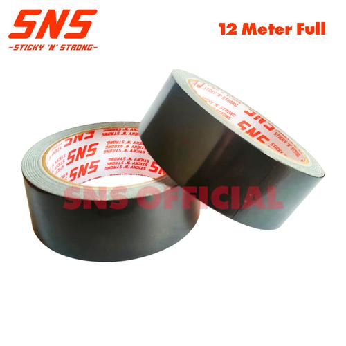 Jual ISOLASI KAIN HITAM / CLOTH TAPE 36 MM x 12 METER SNS - Jakarta ...