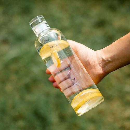 Jual Botol Minum Aesthetic Water Bottle Termos Botol Bening Estetik ...