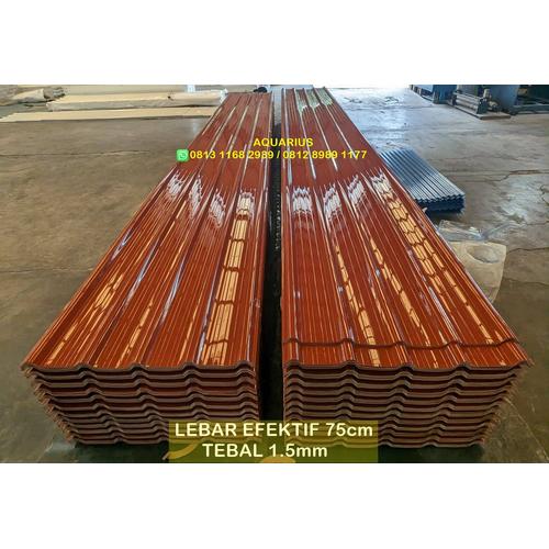 Jual ATAP PP EVO PRO SPANDECK TRIMDECK 750 UPVC CANOPY KANOPI ...