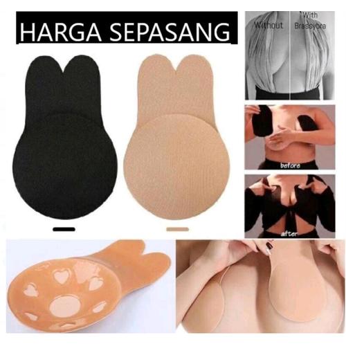 Jual Nipple Pad Cover Rabbit Penutup Puting Push Up Breast Lifter ...