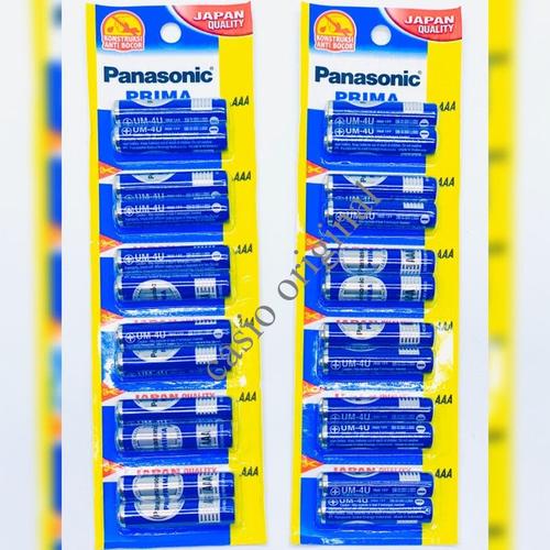 Jual Baterai Panasonic AAA Panasonic A3 Baterai AAA batrai A3 Biru ...