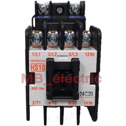 Jual Hitachi HS10 (12A) Electromagnetic Contactor - AC 200-220V ...