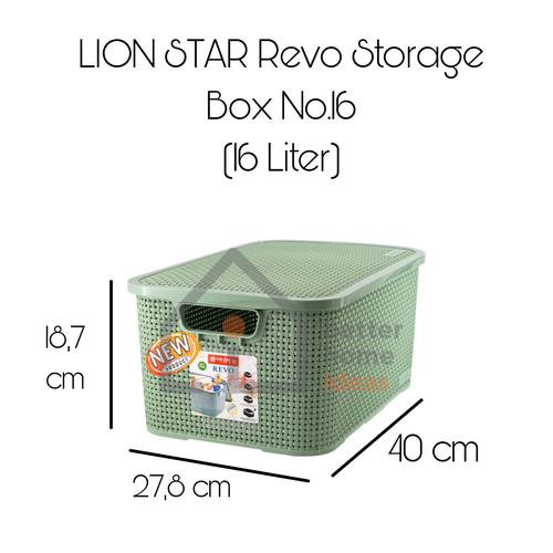 Jual LION STAR Storage Box/ Keranjang Serbaguna Revo No.16 (16 Liter ...