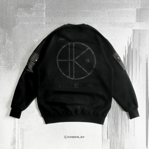 Jual KREMLIN Tactical Crewneck Sweater Hitam - Monogram - M - Kota ...