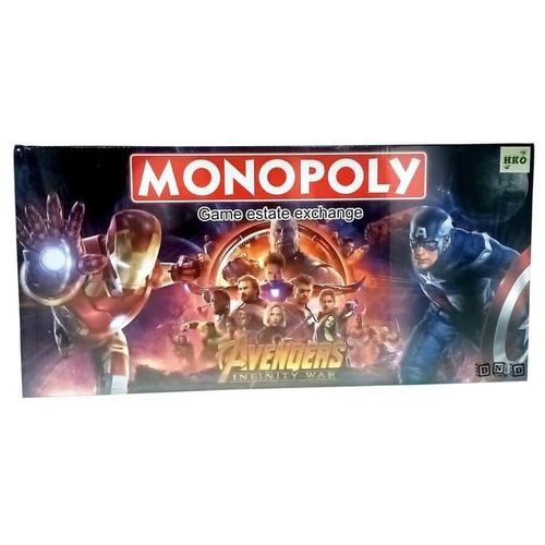 Jual Mainan Anak Family Board Game Monopoly Avengers Permainan Keluarga ...
