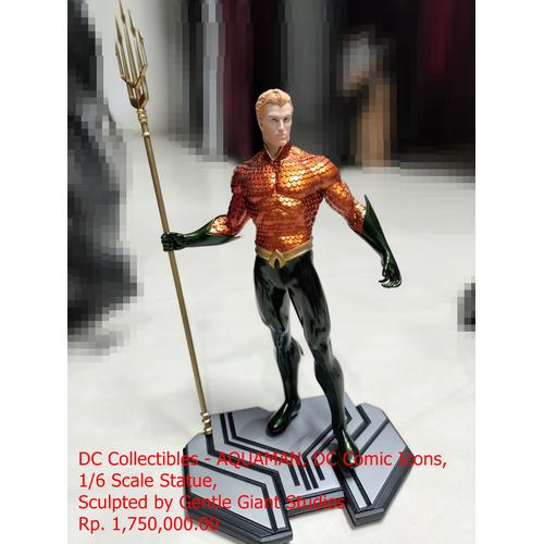 Jual DC Collectibles - AQUAMAN, DC Comic Icons, 1/6 Scale Statue - Kota ...