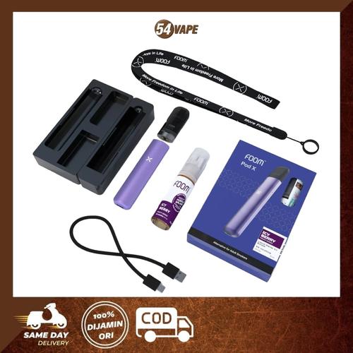 Jual Foom Pod X Bundling Liquid Foom 15ml Authentic - BLACK-PREDIKSI ...