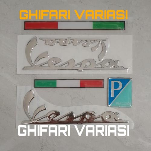 Jual EMBLEM/LOGO/STIKER Motor Uwinfly T3 Super Tulisan Vespa - model 4 ...