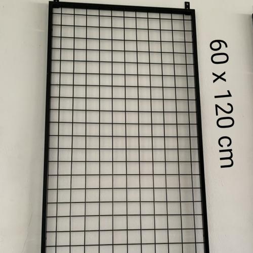 Jual Rak Bingkai Gantungan Aksesoris Ram Besi Pajangan Toko - Putih, 40 ...