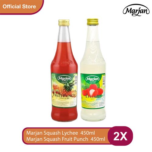 Promo Marjan Squash Lychee 425 ml + Fruit Punch 425 ml - Jakarta Barat ...