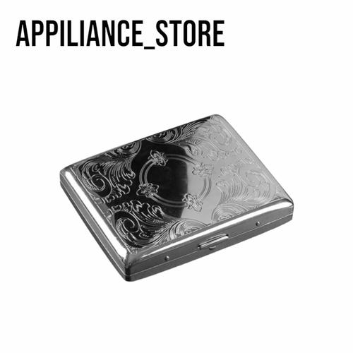 Jual Kotak Bungkus Rokok Elegan Metal Cigarette Case 20 Slot - EG581 ...