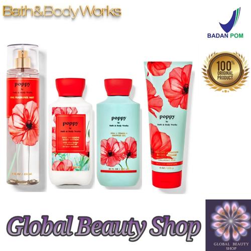 Jual Poppy BBW Bath and Body Works (Body Lotion - Shower Gel - Body ...