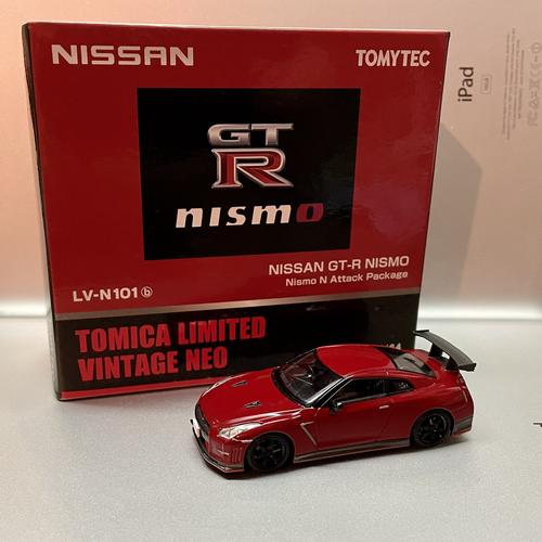 Jual Tomica Limited Vintage LV-N101b Nissan GT-R Nismo GTR R35 Red ...
