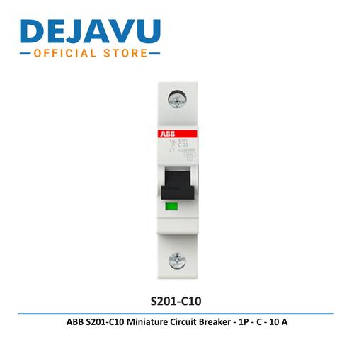 Jual ABB MCB S201-C10 Miniature Circuit Breaker - 1P - C - 10 A - Kota Surabaya - Dejavu ...