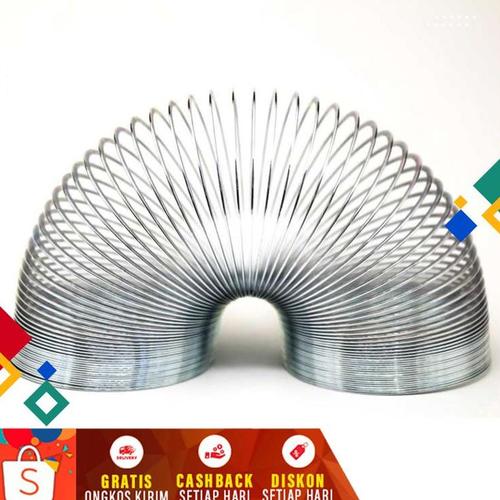 Jual Metal Aluminium Slinky Spring Anti Stress Pegas Per Bahan Besi ...