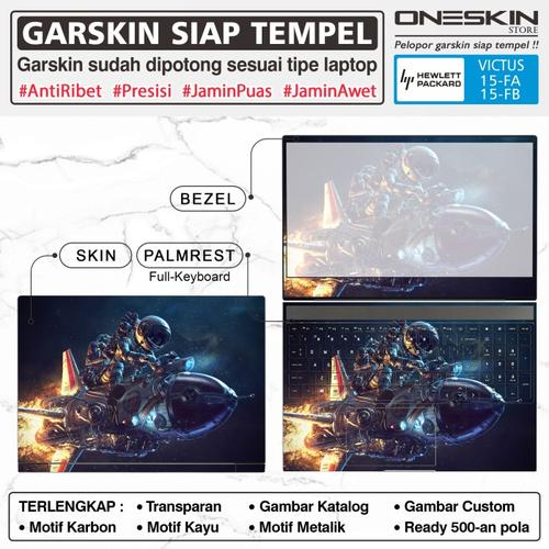 Jual Garskin Sticker Laptop HP Victus 15-fa fa0116tx fa0119tx Full Body ...