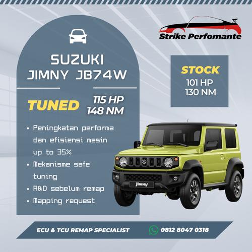 Jual Remap ECU Suzuki Jimny JB74W - Stage 1 - Jakarta Pusat - Strike ...