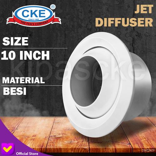 Jual Jet Diffuser / Jet Nozzle Ventilasi Hvac Ducting 10 In Powder ...