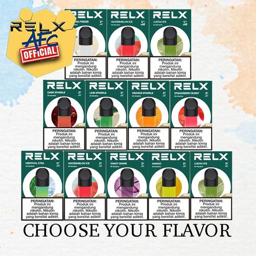 Promo RELX INFINITY ESSENTIAL PODS SATUAN (SINGLE POD) - CHOOSE YOUR ...
