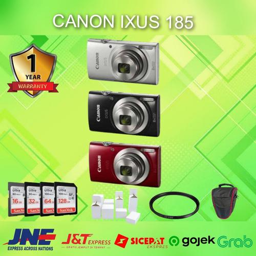 Jual Camera Canon Ixus 185 / Canon Ixus 185 / poket Canon - WHITE BOX ...