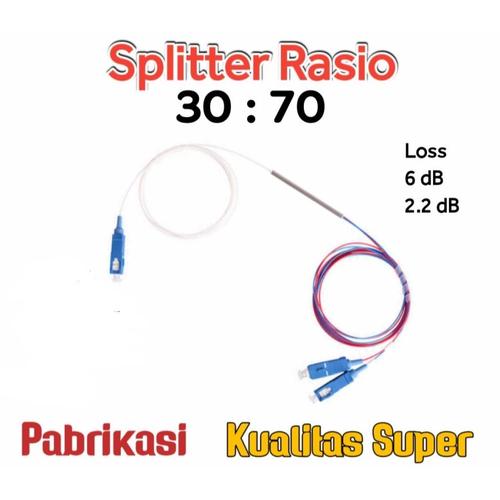 Jual ORIGINAL SPLITTER RATIO FIBER OPTIC 30:70 - Kota Tangerang Selatan ...