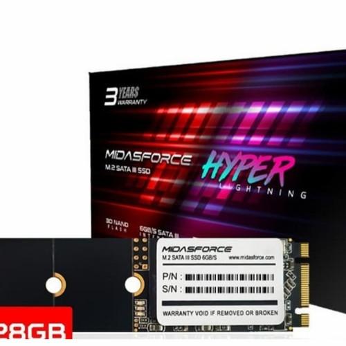 Jual Ssd Midasforce Hyper Lightning M2 Sata M2 Sata Ssd 128gb 9998