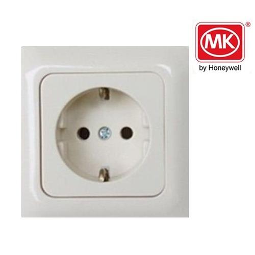 Jual MK Stop Kontak Schuko 16A Wall Socket Dinding Outlet 2 Lubang ...