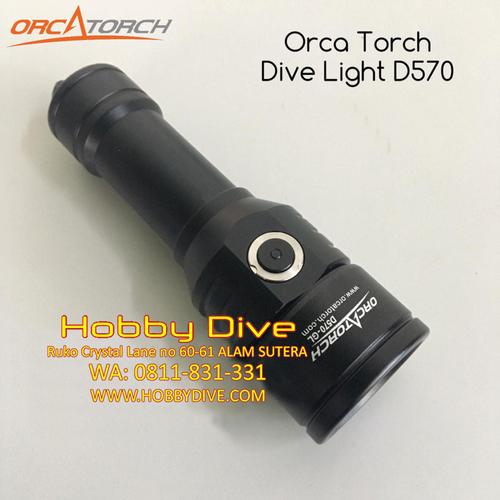 Jual Orca Torch D570 2-in-1 Beam + Laser Dive Light Orcatorch D570 ...