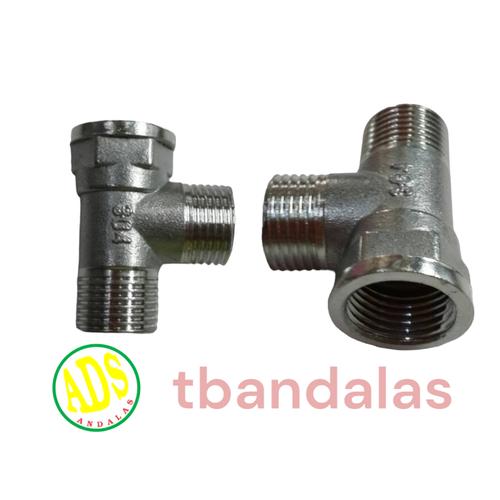 Jual nepel sambungan T tee kran keran 1/2" inch - Kota Medan ...