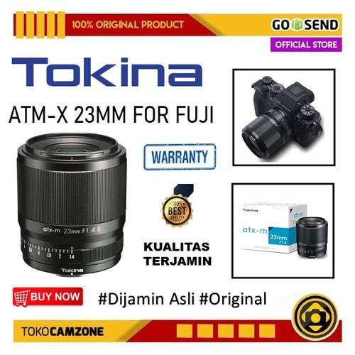 Promo Tokina atx-m 23mm F1.4 Lens for Fuji X Cicil 0% 3x - Jakarta Selatan - Camzone Official ...